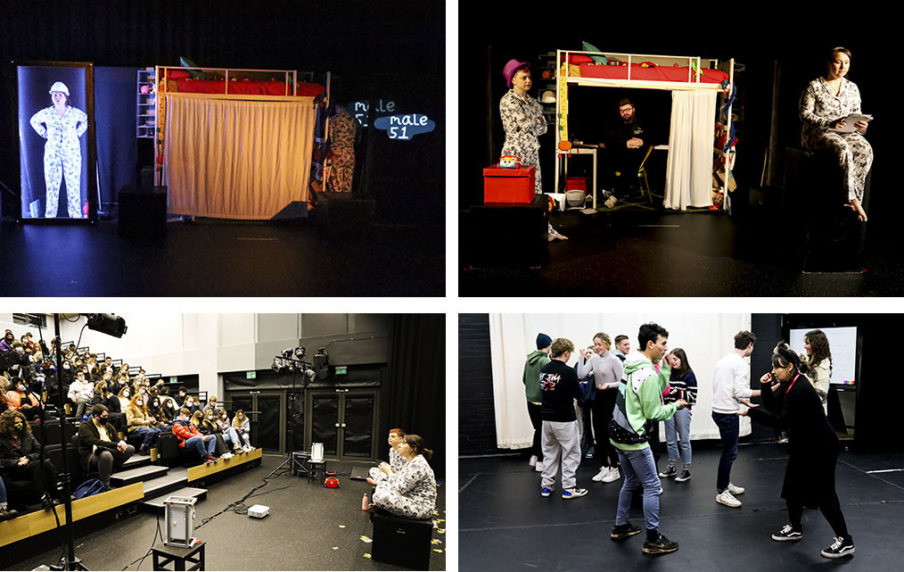 Award winning Theatre Company Paper Birds Performed Their Production